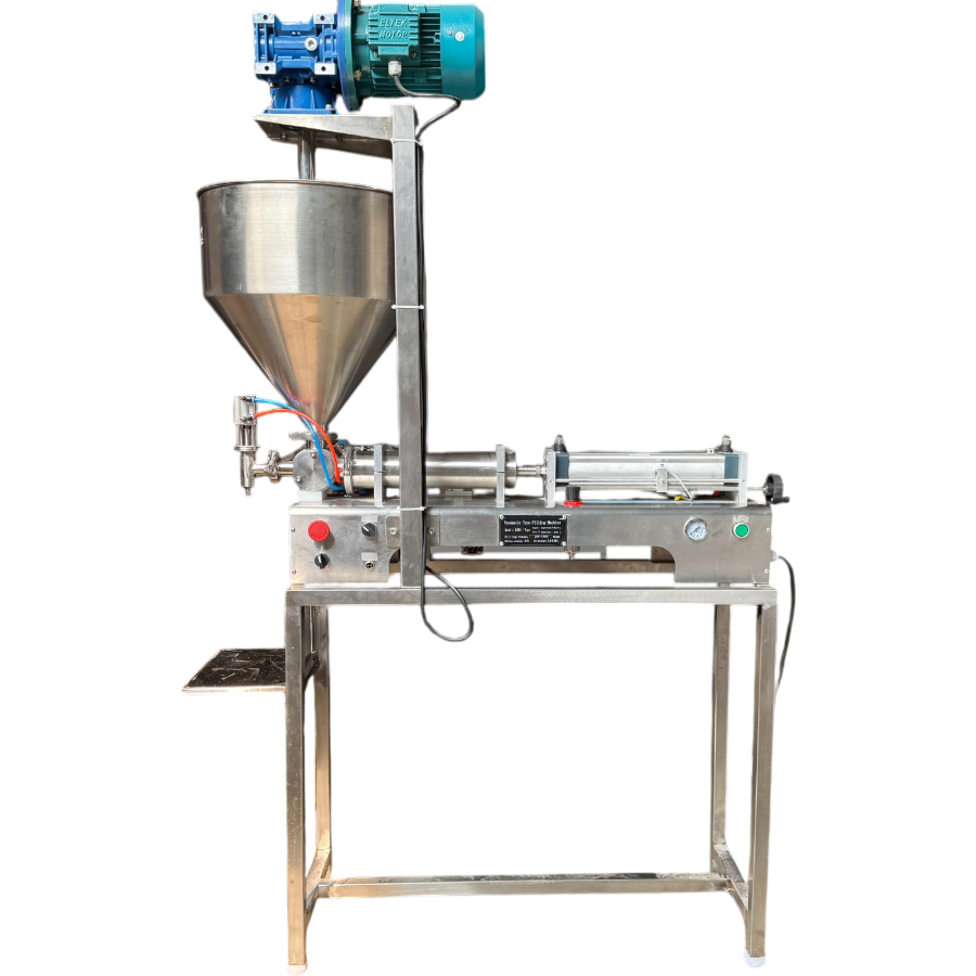 Piston Filling Machine With Stirrer